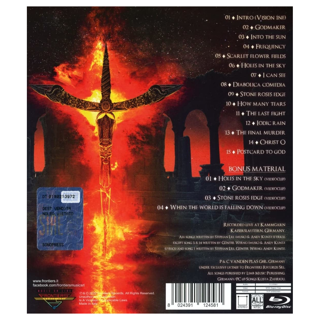Live & Immortal – Blu-ray | Vanden Plas Official | Germanys leading ...